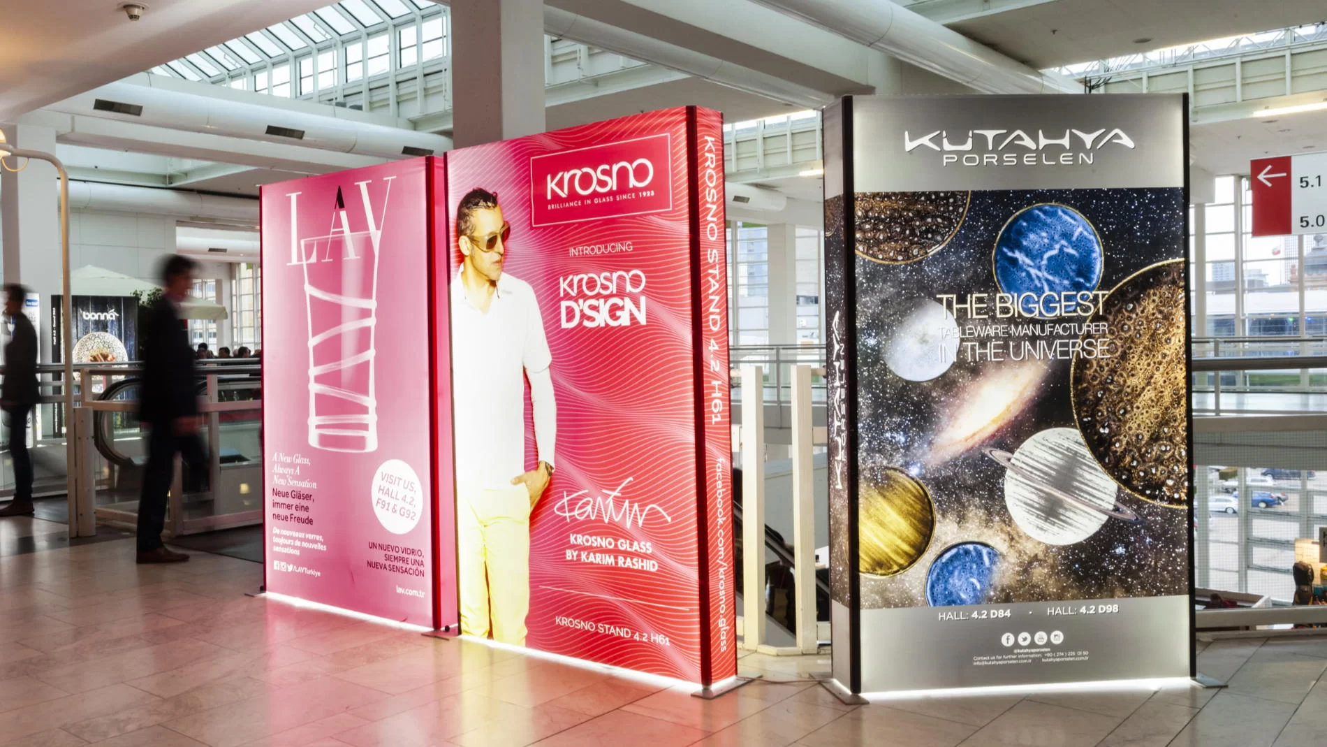 Illuminated advertising displays & Corpus boxes